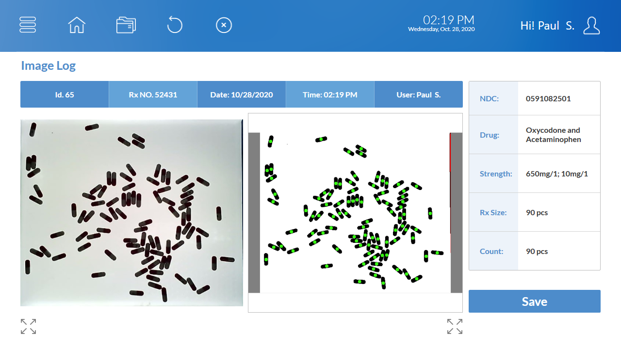 VIVID | Pharmacy Pill and Tablet Counters