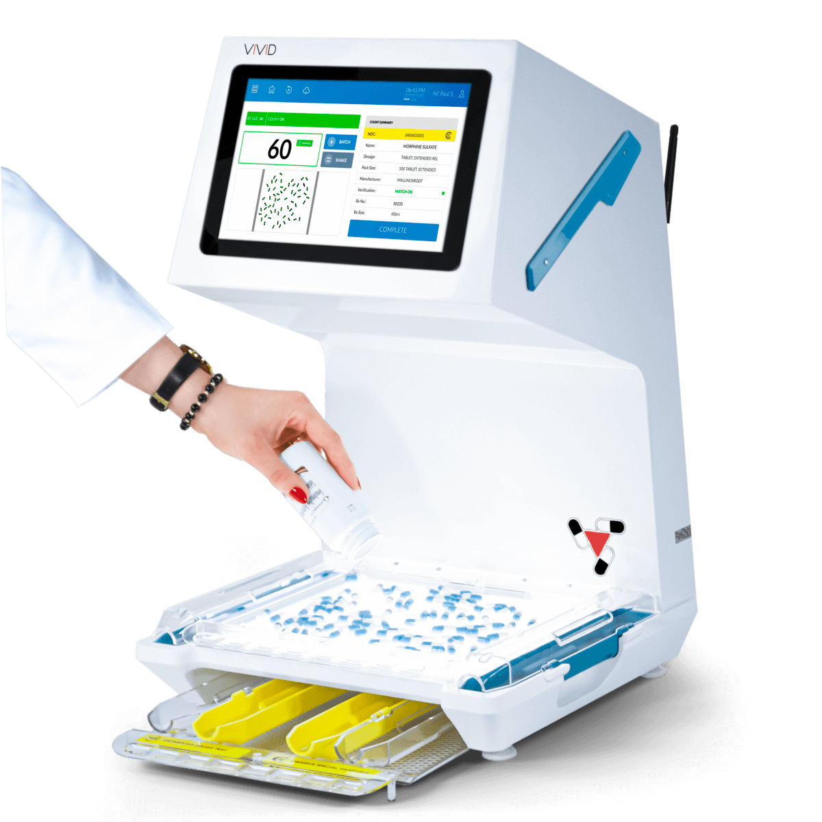 VIVID | Pharmacy Pill and Tablet Counters